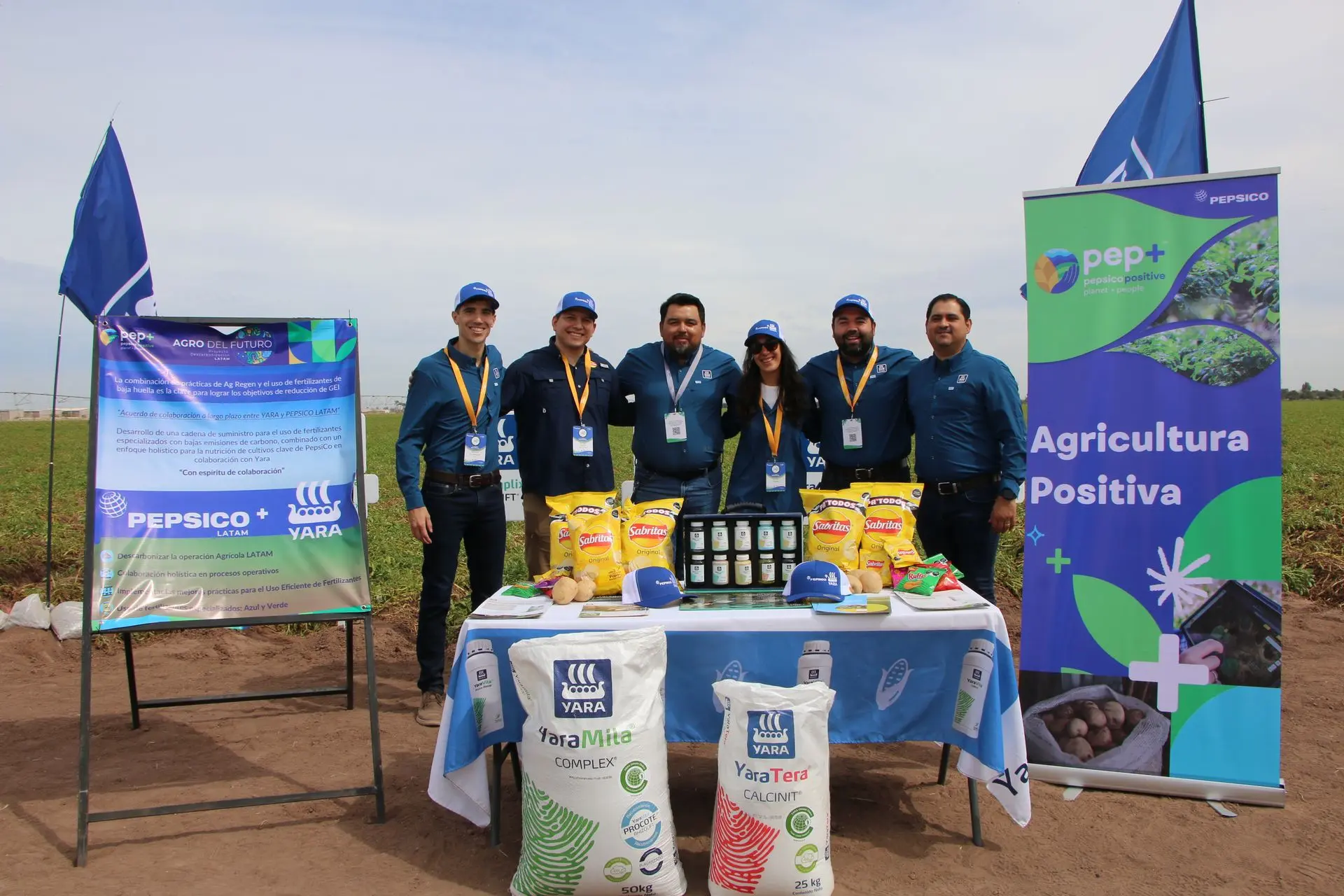 PepsiCo y Yara colaboran para reducir las emisiones en la agricultura | ACIS